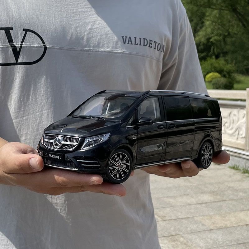 ของแท้ โมเดลรถยนต์จําลอง Mercedes-Benz V260L Viano V-Class MPV 1: 18 อัลลอย สําหรับเก็บสะสม ...