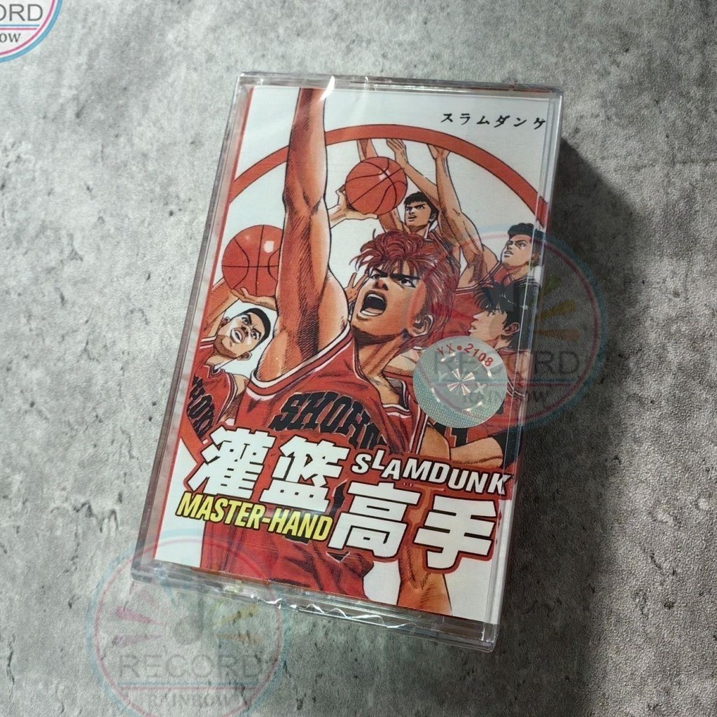 Slam DUNK THE FIRSTSLAM DUNK OST TV เทปคาสเซ็ตอัลบั้มซาวด์แทร็ก พร้อม ...
