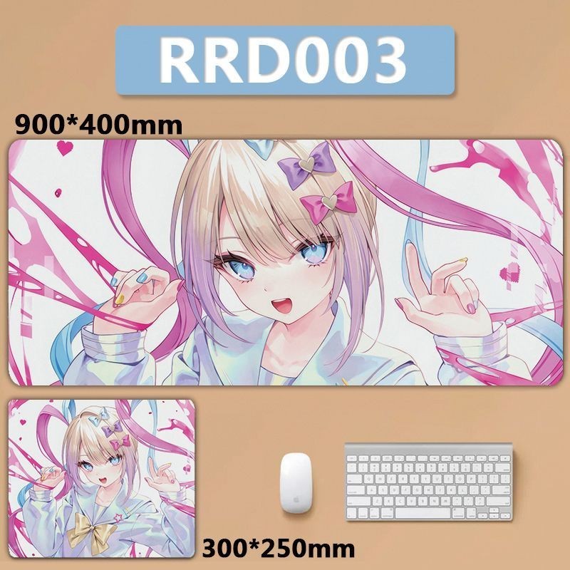 [700 * 300] Rurudo แผ่นรองเมาส์ ขนาดใหญ่ ลาย Lolita Angel Police Little ...