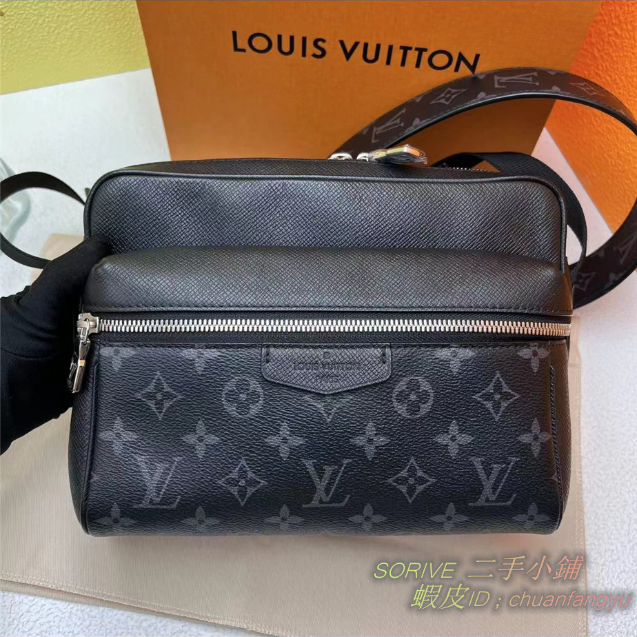 SORIVE Second-Hand Boutique Daigou L Louis Vuitton กลางแจ้ง Messenger ...