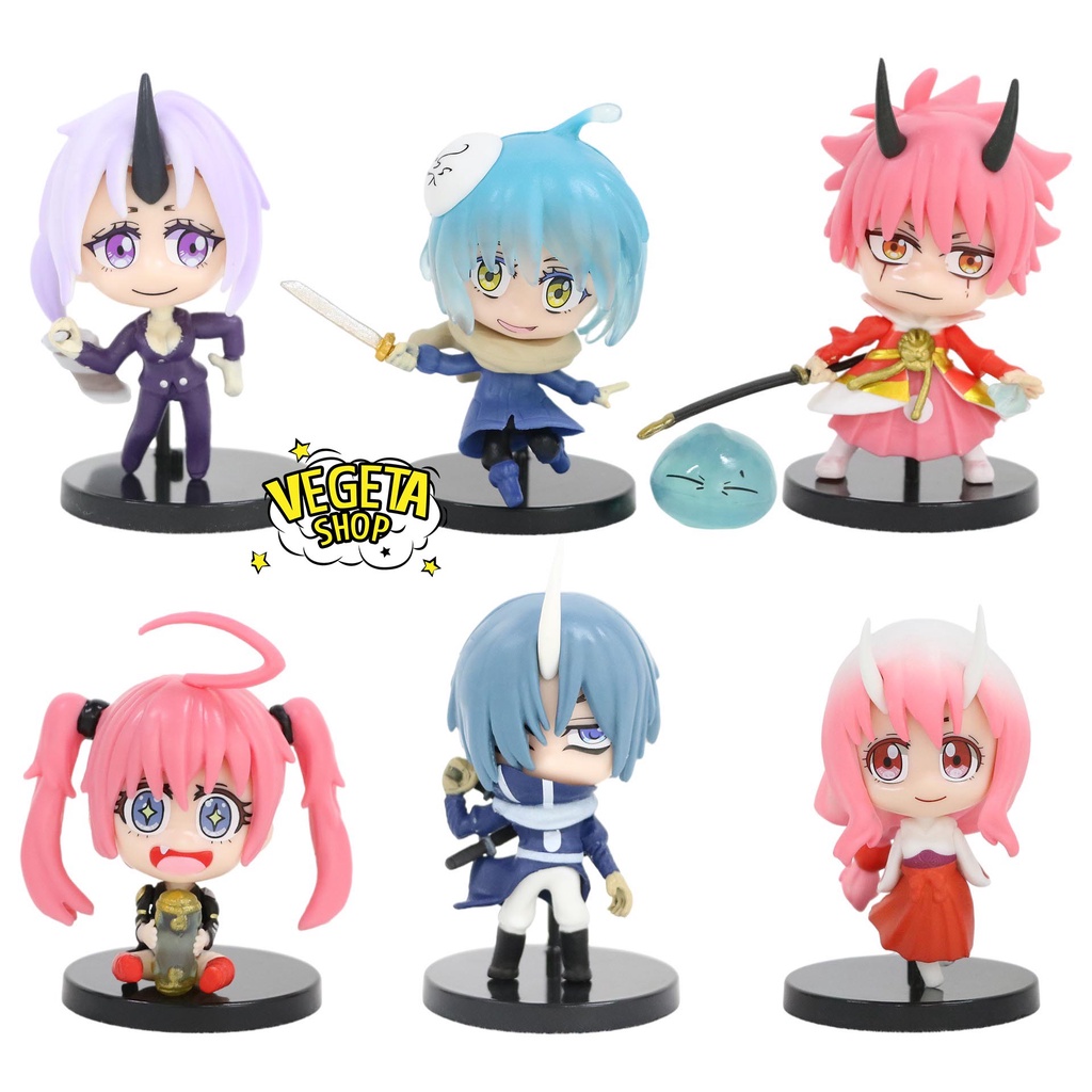 กลับชาติมาเกิดเป็น Slime Model - Rimuru Tempest Shion Benimaru Milim ...