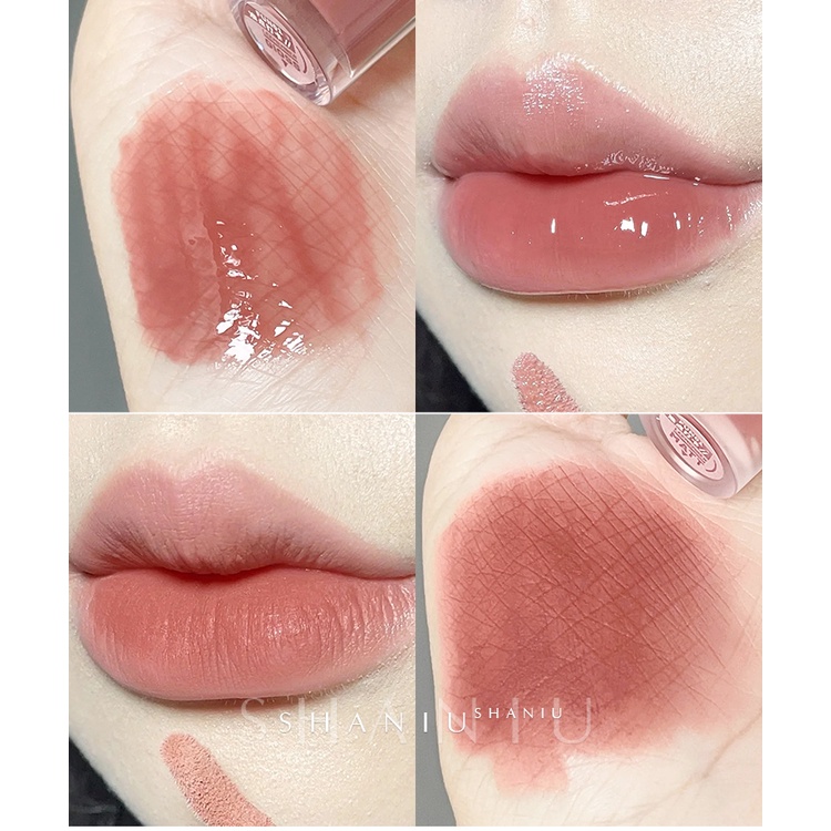 Leemember Double Your Fun ลิปกลอส สองหัว เนื้อแมตต์ + ลิปกลอส ให้ความชุ่มชื้น SLP02 | Shopee ...