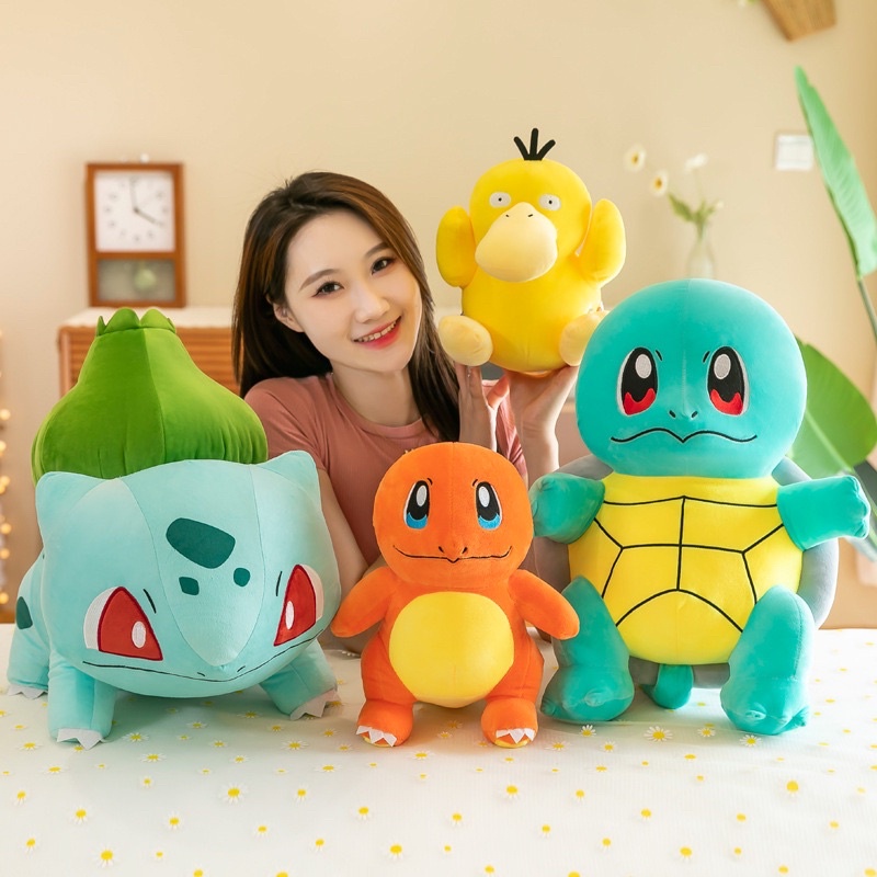 Fire DRAGON TEDDY BEAR HITOKAGE POKEMON, ZENIGAME ,FUUSHIGIDANE, KUDUCK ...