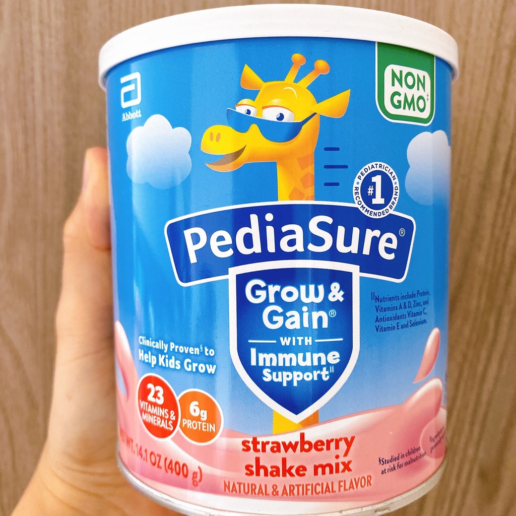 Pediasure Grow & Gain Powder 400g Vanilla Non GMO ตัวอย ่ างล ่ าสุดวัน ...