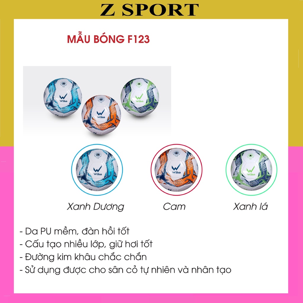 ลูกบอลแท้เบอร์ 5 รหัส F123 Wika | Shopee Thailand