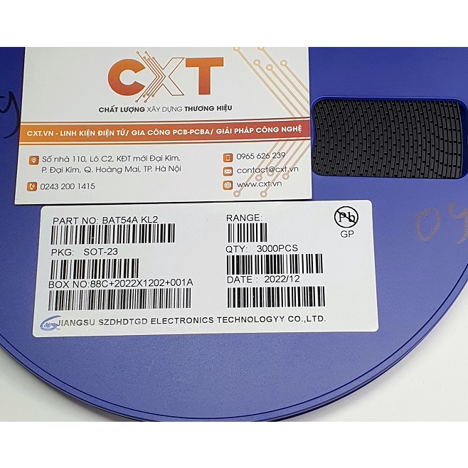 Bat54a DIODE SCHOTTKY 30V 200MA SOT23-3 (10c) | Shopee Thailand