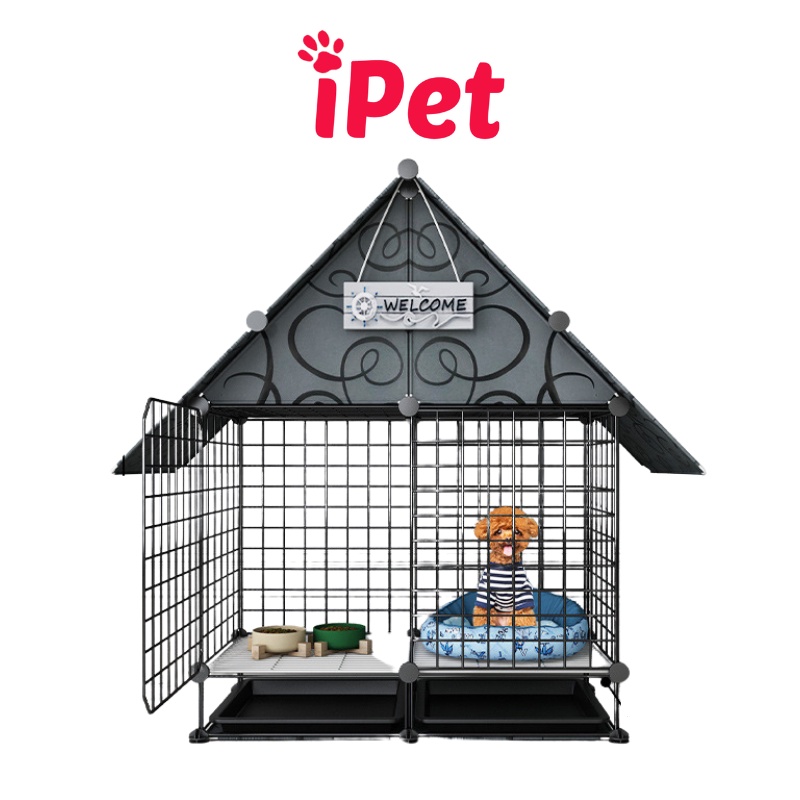 Combo Net Bunky House พร้อมกรงสําหรับสัตว์เลี้ยงสุนัขและแมว (รวมหมุดฟรี) - iPet Shop | Shopee ...