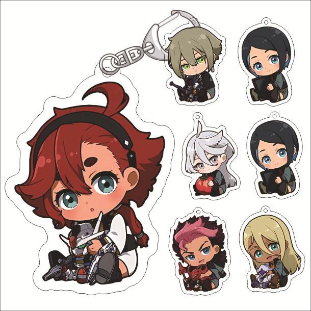 Mobile Suit Gundam: the Witch from Mercury อะคริลิค Keyfob สำหรับ ...