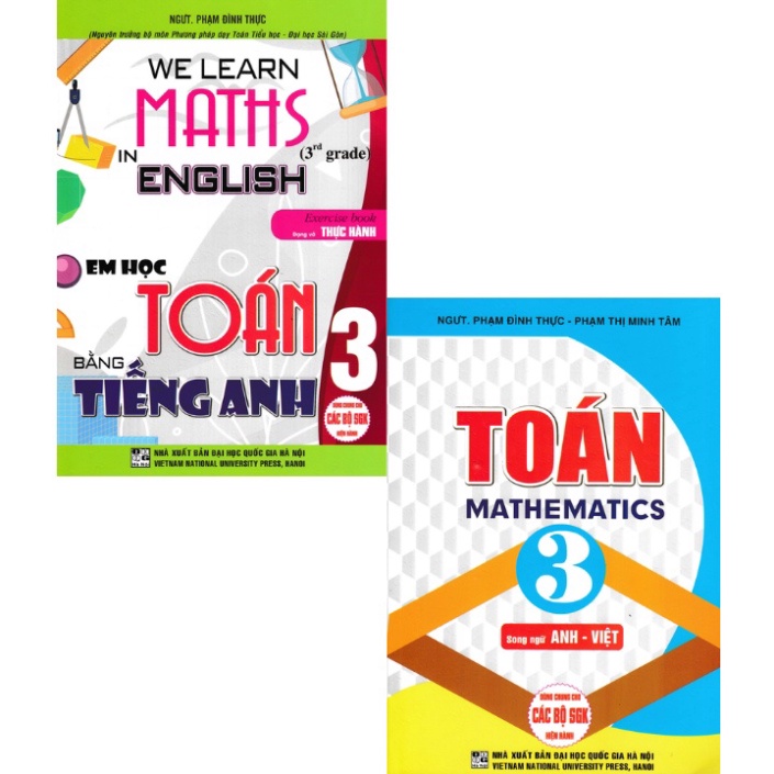 หนังสือ - Combo I Learn Math In English 3 + Math 3 - Mathematics 3 ...