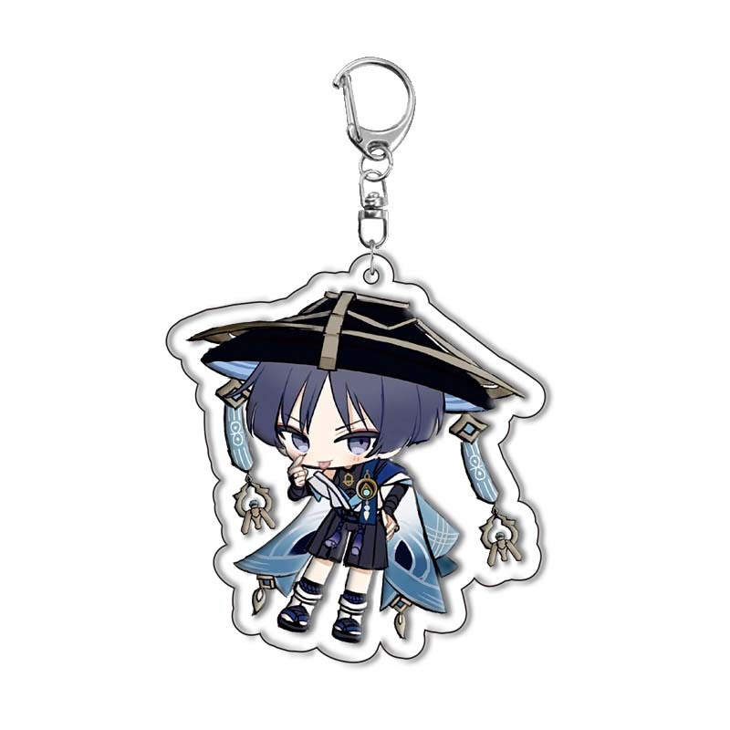 Yuanshen พร้อมส่ง พวงกุญแจอะคริลิค รูปเกม Wanderer Curie Sanbing เก็นชิ ...