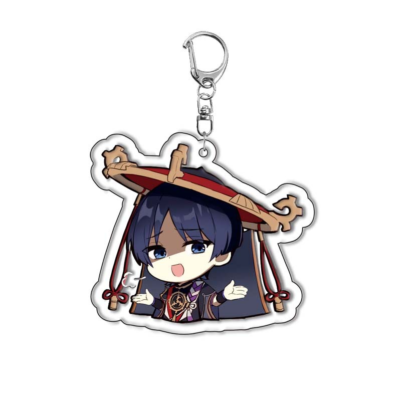 Yuanshen พร้อมส่ง พวงกุญแจอะคริลิค รูปเกม Wanderer Curie Sanbing เก็นชิ ...