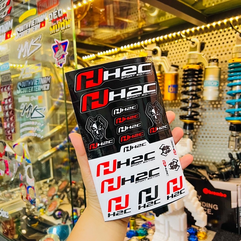 สติ๊กเกอร์ชุดแสตมป์รูปลอก H2C | Shopee Thailand