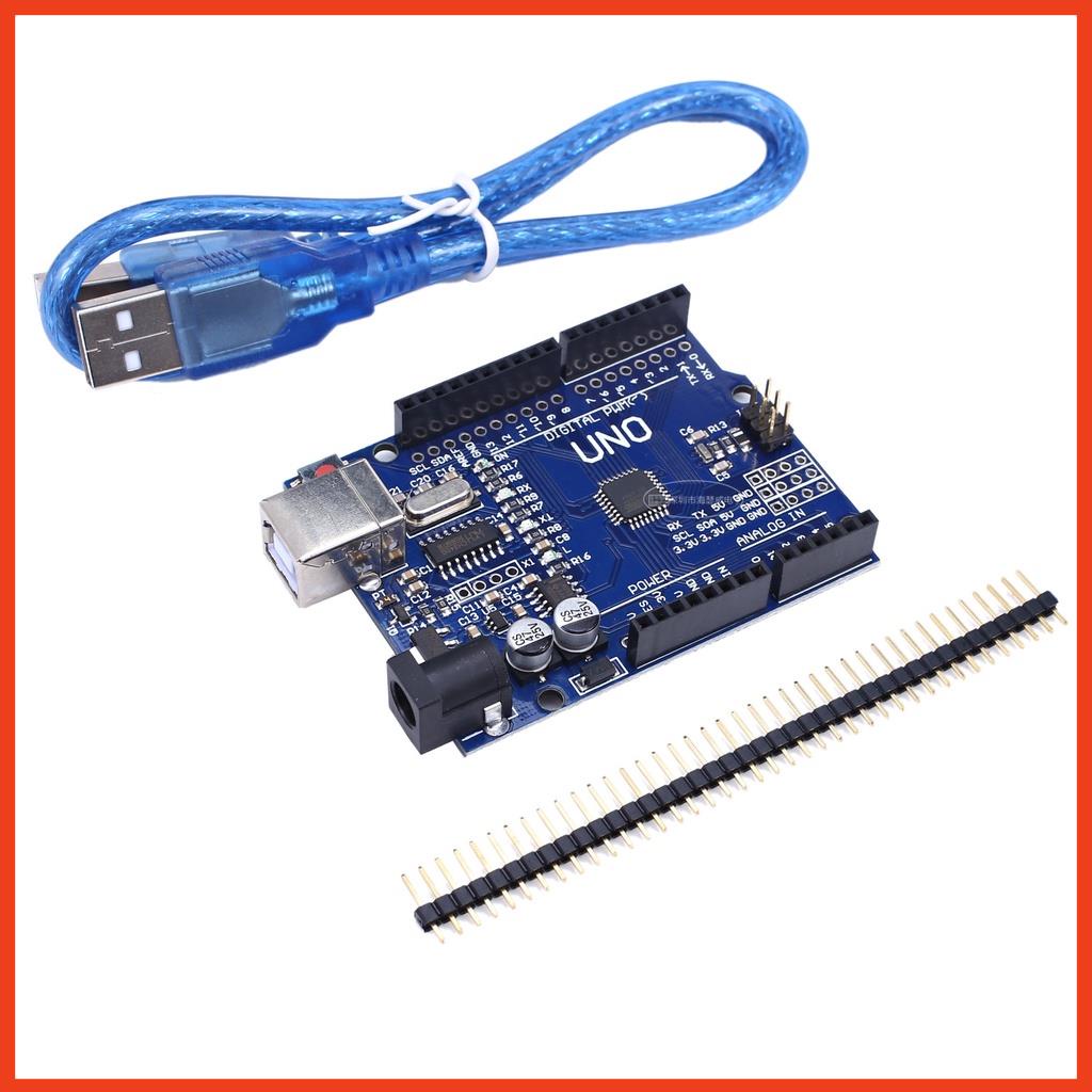 Arduino Uno R3 Atmega 328P ชิป KIT พร ้ อมสายเคเบิล | Shopee Thailand