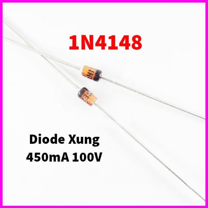 กระเป ๋ าเด ็ ก 10 คน - Diode Pulse 1N4148 450mA 100V DO-35 ไดโอด - ไดโอด Zenner 4148 | Shopee ...