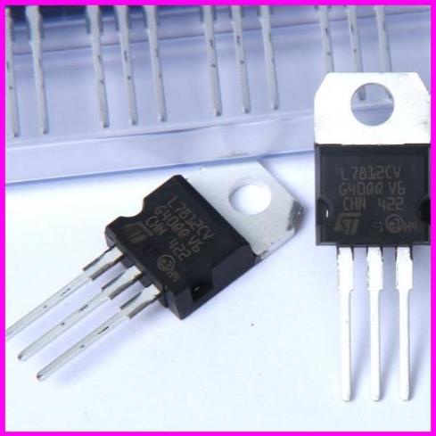 ตัวควบคุมแรงดันไฟฟ้า IC 12V 7812 L7812 L7812CV LM7812 7812CV 1.5A TO ...