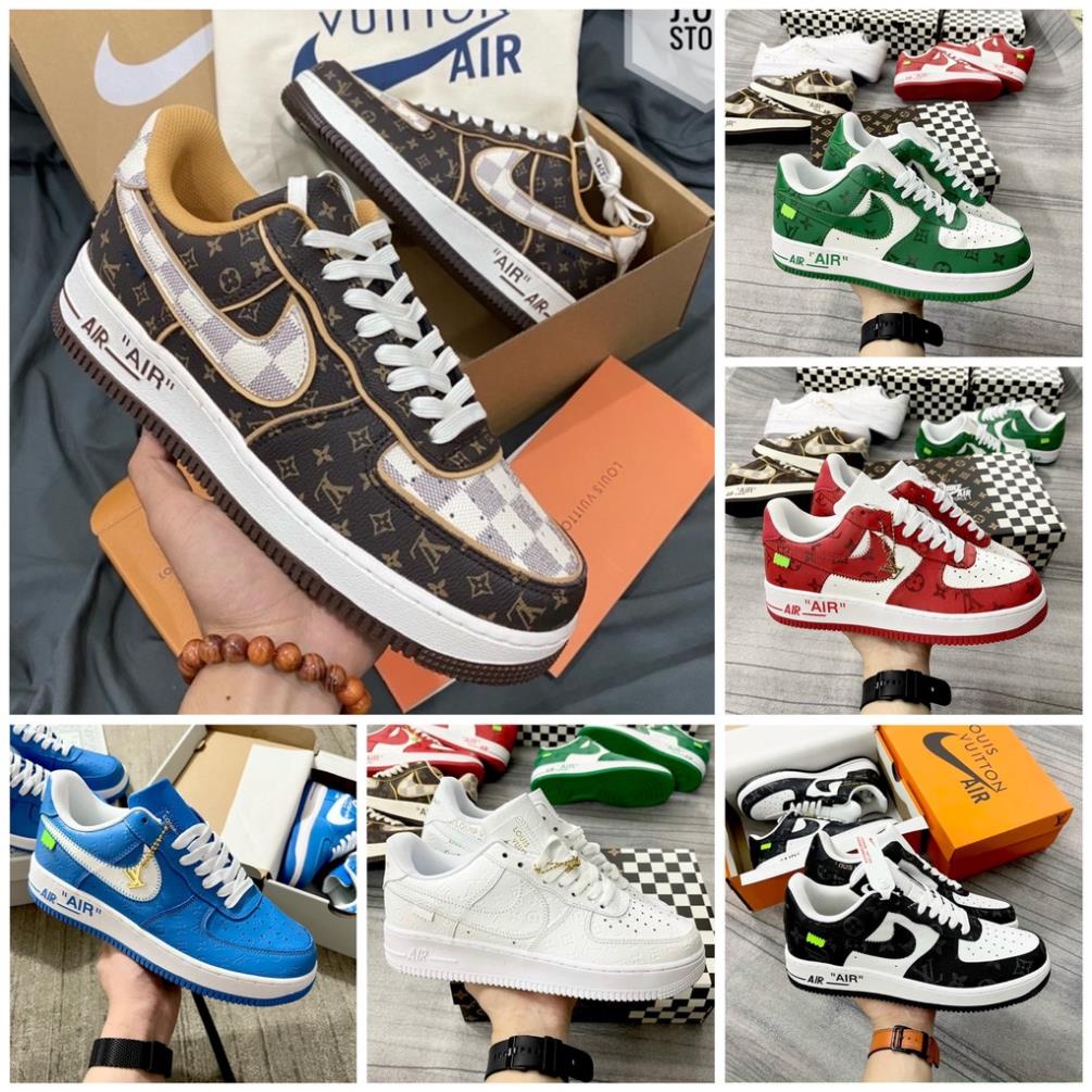 Af1 LV รองเท้ากีฬา, Air Force 1 Low LV Sneaker รุ่นหนังคุณภาพสูงเทรนด์ ...