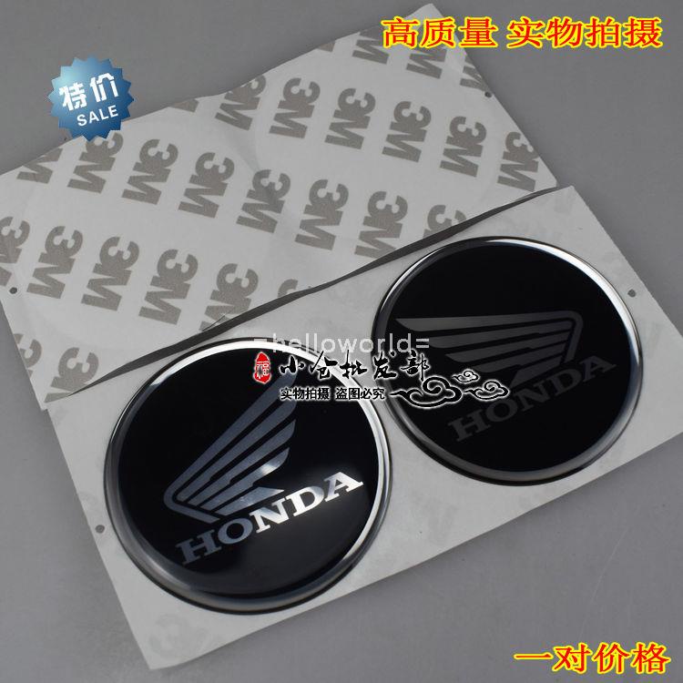 Wuyang Honda Scooter Wings Round LOGO Crystal Epoxy Soft Rubber Tank ...