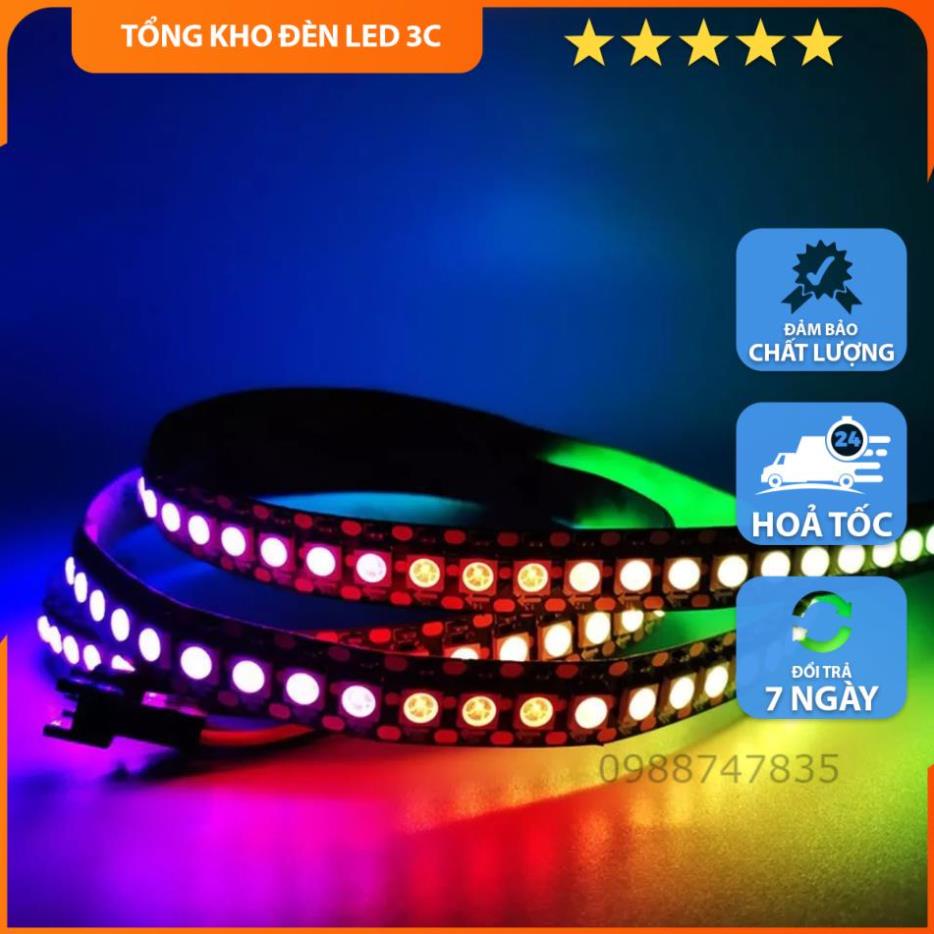 ไฟ Led WS2812B 144 Led/m ARGB 5V, สาย Led สีเต็มรูปแบบกระพริบด้วย ARGB TKLED เพลง Led | Shopee ...