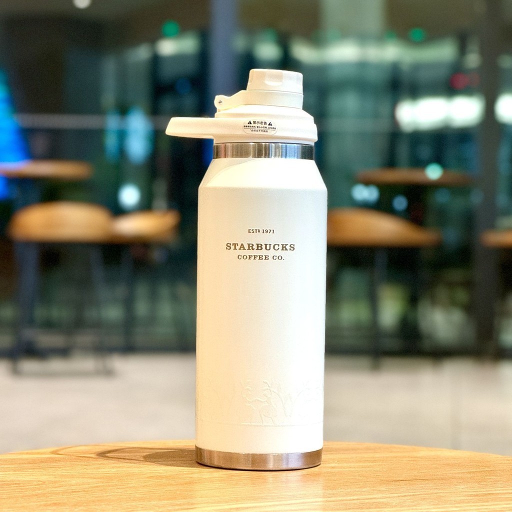 [ins Cup] Starbucks แก้วกระติกน้ําร้อน สเตนเลส ขนาดใหญ่ 1,000 มล. จุ ...