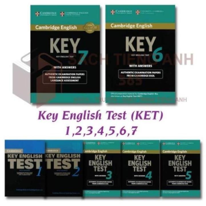 Key English Test (KET) เล่มพิเศษ 1,2,3,4,5,6,7 - เสียง mp3 ฟรี | Shopee ...