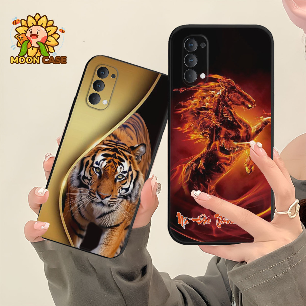 Oppo Reno4 / Reno4 Pro / Reno 4 Tiger Case, มังกรอันทรงพลัง Masculine ...