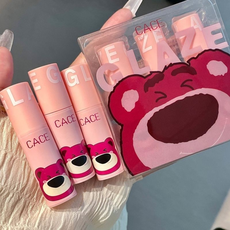 [Three Packs] Berry Bear ลิปสติก เนื้อแมตต์ ไม่จางหาย @ 24310 | Shopee ...