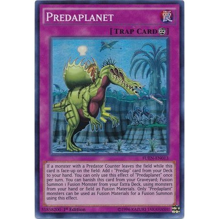 [ การ์ด Yugioh ของแท้ ] Predaplanet - FUEN-EN013 - ฉบับอันดับ 1 ที่หายากมาก | Shopee Thailand