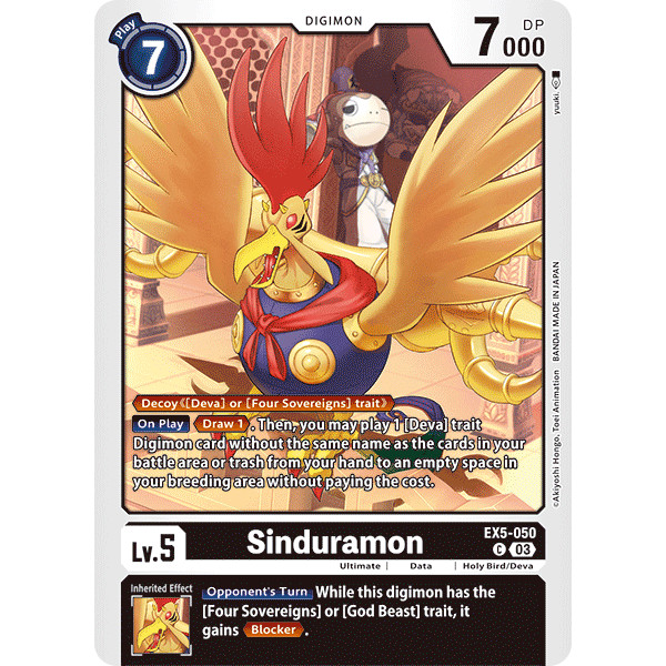 Digimon Card EX5-4050 - Siduramon - Digimon - Common | Shopee Thailand