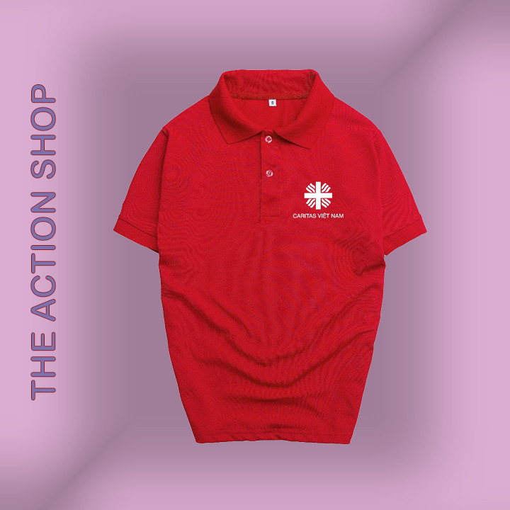 Caritas Vietnam Uniform polo T-Shirt - Poly Thai Fabric Social ...