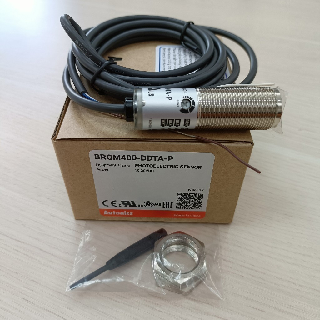 Autonics BRQM400-DDTA-P เซ็นเซอร์ออปติคอล (ตัวรับส่งสัญญาณทั่วไป ...