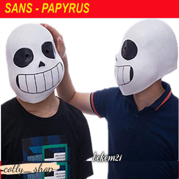 Legend Of The Sans เกม Papyrus ตัวละครคอสเพลย์หน้ากาก-เกมร้อน Undertale ...
