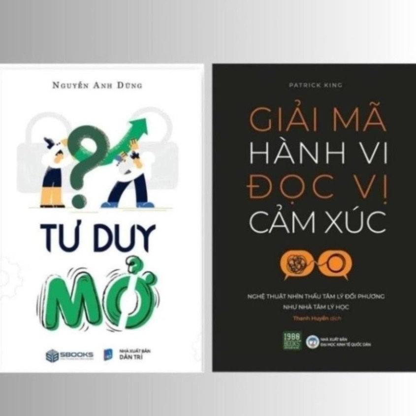 หนังสือ - Combo 2C Open Thinking + ถอดรหัส Emotion Reading Beahavior ...