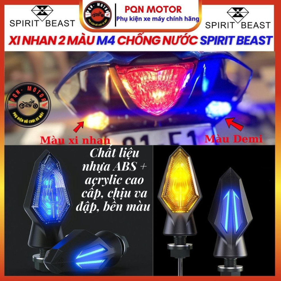 ของแท้ Spirit Beast M4 - M1 ไฟเลี้ยว 2 สีไฟเลี้ยวกันน้ํา - ไฟเลี้ยวขนาด ...