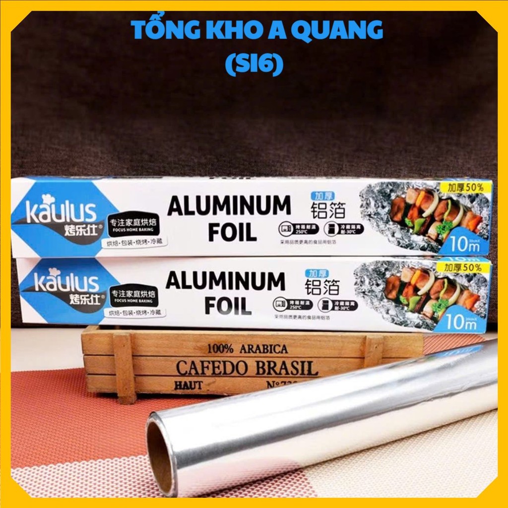 เตาอบ ฟอยล์ซับหม้อทอดไร้น้ํามัน ม้วนฟอยล์แบบไม่ติดทําความสะอาดง่าย ...