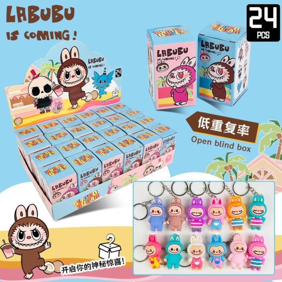 Labubu Keychain Blind Box. คาปิบาระ. Kuromi. Labubu Blind Box. พวงกุญแจ ...