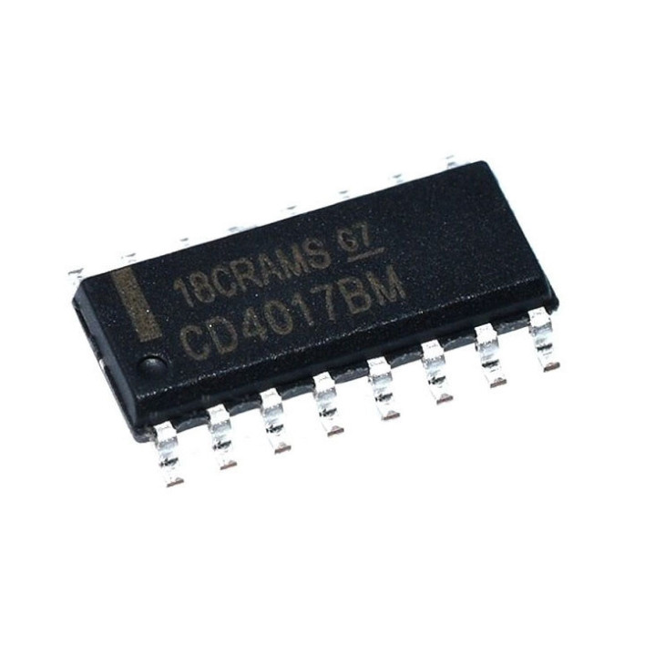 -- ลอจิกส่วนประกอบ IC CD4017 SOP16 Counter IC Pin 4017 --- | Shopee ...