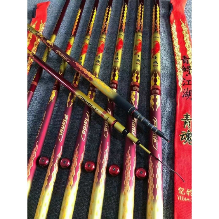 คันเบ็ดมือ Hot Fire Unicorn 6H พร้อม EXTRA ROD 1 ฟรี ใหญ่ | Shopee Thailand