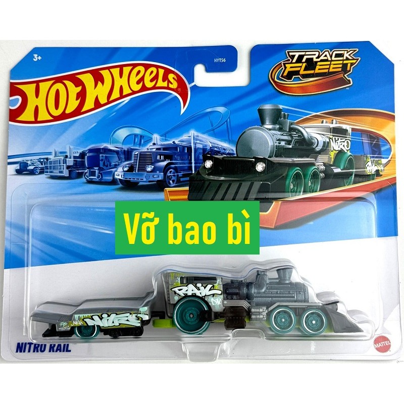 Track Fleet Hot Wheels รุ่น Nitro Rail | Shopee Thailand