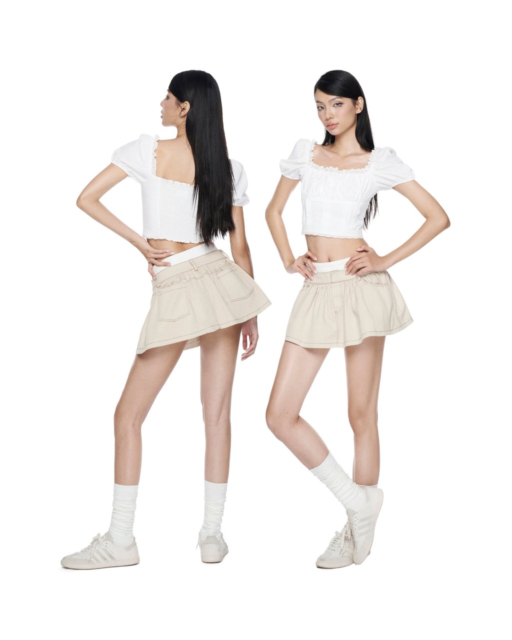 กระโปรงสั้นผู้หญิง CARA Darcy ทรงบานและชายมีเอกลักษณ์เฉพาะตัว | Shopee ...