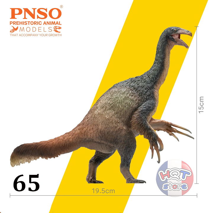ไดโนเสาร ์ รุ ่ น Therizinosaurus PNSO 65 Qingge Scale 1 / 35 | Shopee Thailand