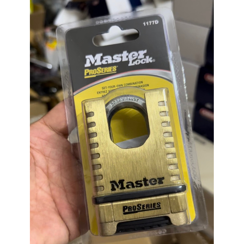 [Ho Chi Minh Express] Master Lock 1177 D digital Lock ตัวเรือนทองแดง 57 ...