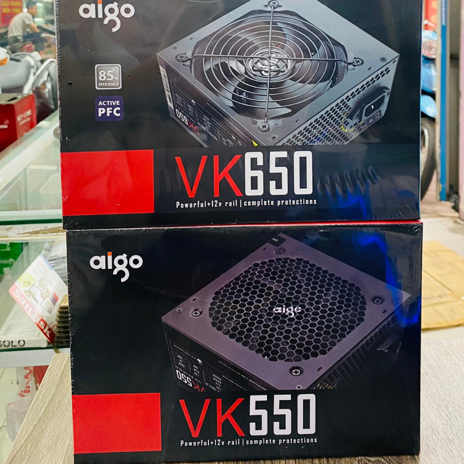 Aigo VK550 แหล่งจ่ายไฟคอมพิวเตอร์ - 500W VK450 VK650 VK350 ของแท้ 24 เดือน | Shopee Thailand