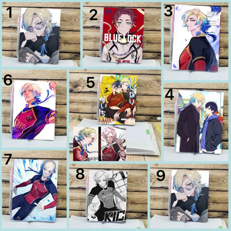 โน๊ตบุ๊ค Michael kaiser Blue Lock พร้อมปากกา / โน๊ตบุ๊ค Blue Lock ...