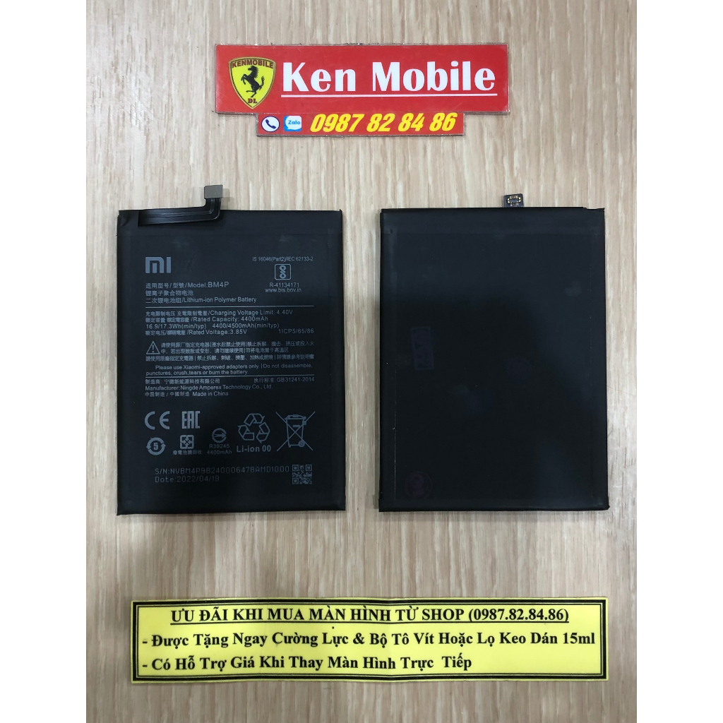 แบตเตอรี ่ Xiaomi BM4P สําหรับ Redmi K30 4G / K30 5G | Shopee Thailand