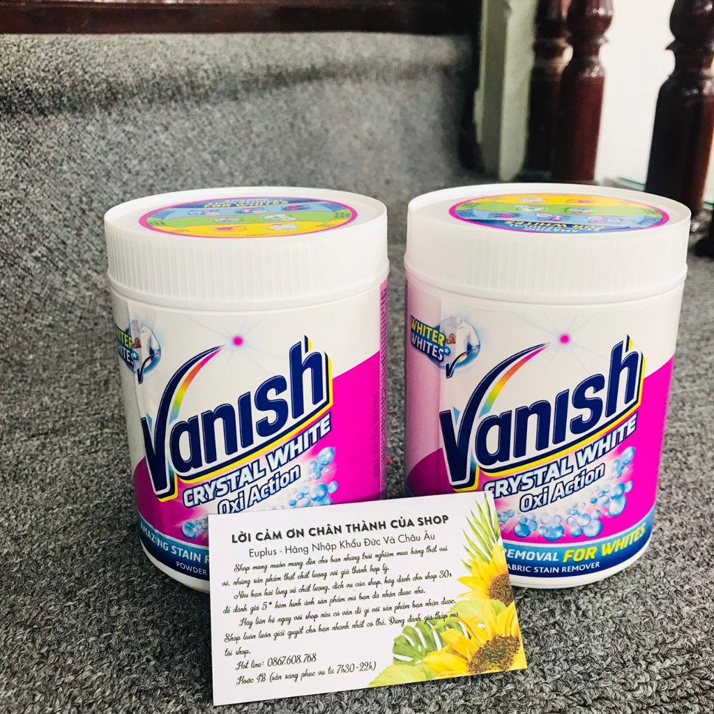 Vanish OXI ACTION WHITE LAUNDRY POWDER 480G | Shopee Thailand