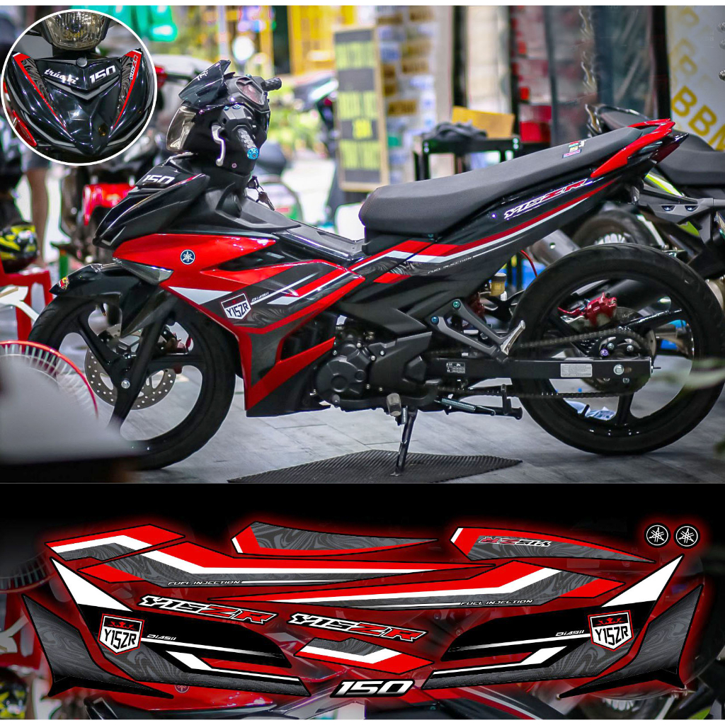 Exciter Y15ZR Ver 2 แสตมป์ ตัวเลือกสี | Shopee Thailand