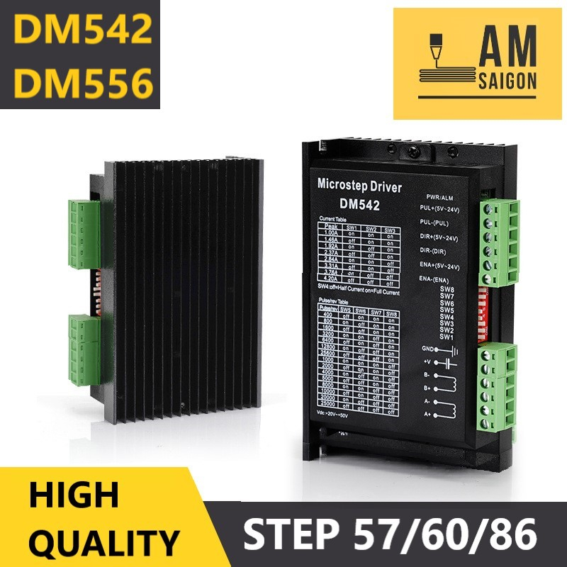 ไดร์เวอร์ DM542 DM556 คุณภาพสูง 2 เฟส stepper มอเตอร์ Driver step 57 Nema23 | Shopee Thailand