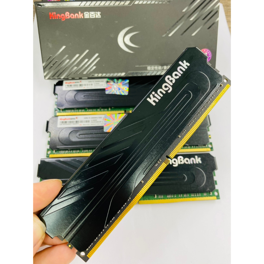 Ram DDR4 Kingbank 8Gb 16Gb bus 2666Mhz 3200Mhz UTAM ของแท้สีดําหม้อน้ํา 100% renewal | Shopee ...