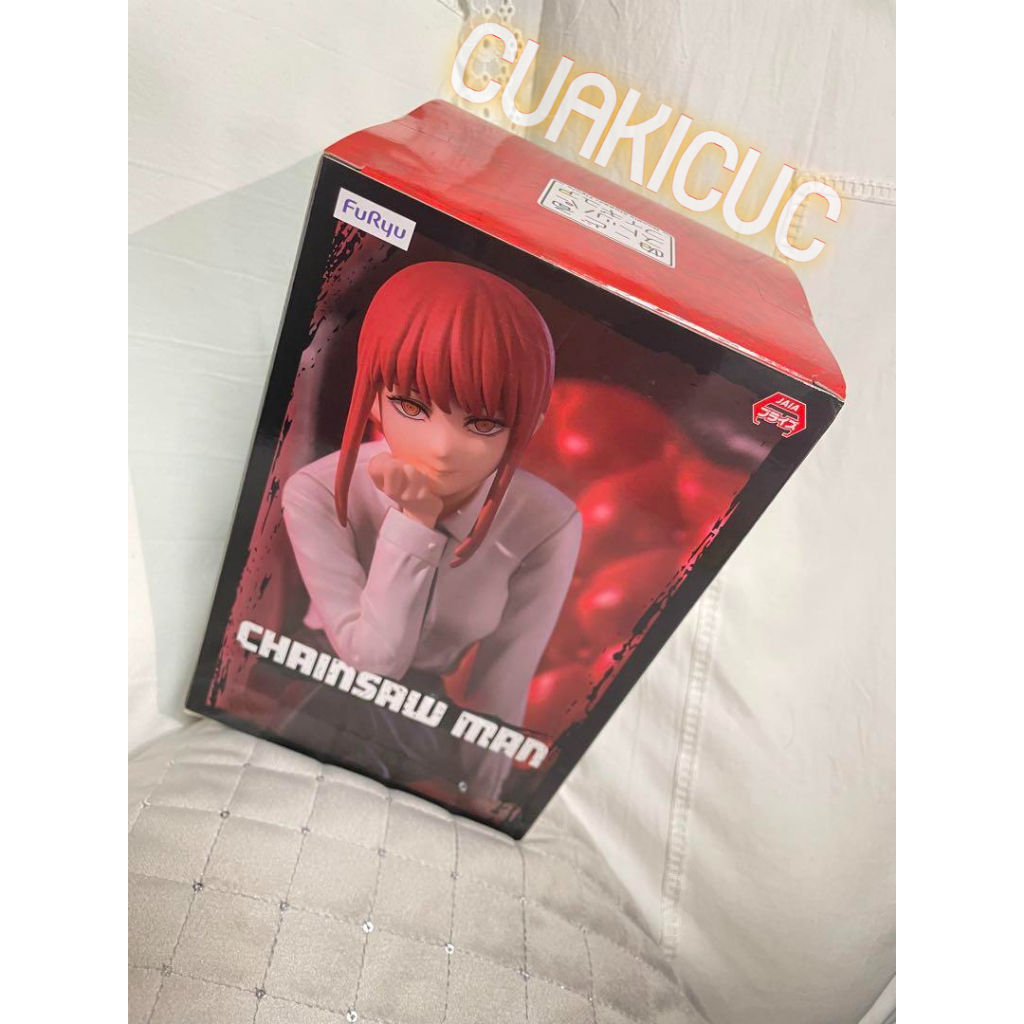 [GENUINE Furyu] Makima NEW FULL BOX Model - Figure Makima - Chainsaw ...