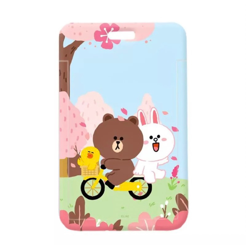 การ์ดพลาสติกสุดน่ารักกับ Bear Rabbit Brown Duck Cony Sally Line ...